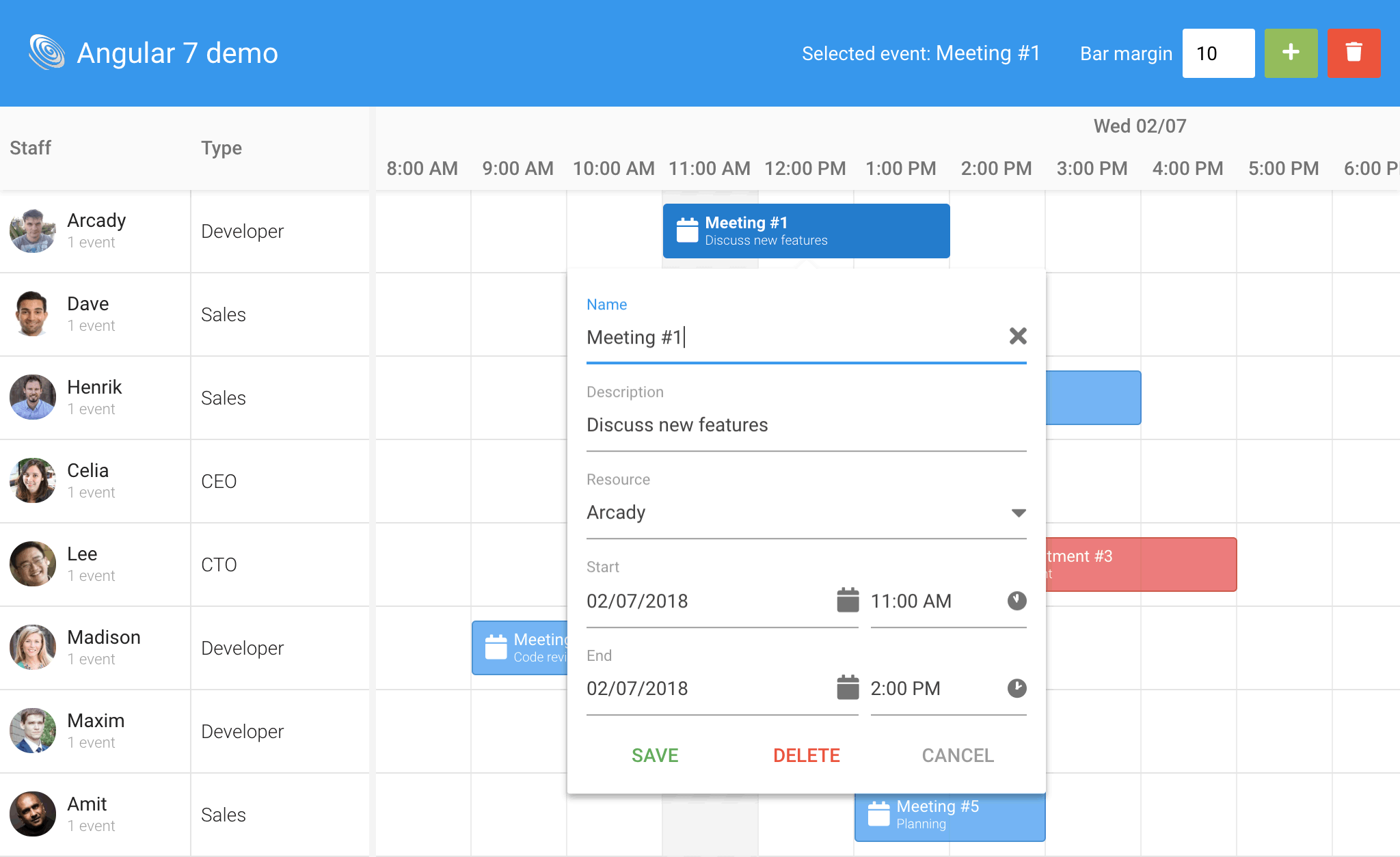 Integrating Bryntum Scheduler with Angular 7 | Bryntum Integrating Bryntum Scheduler with Angular 7 | Bryntum